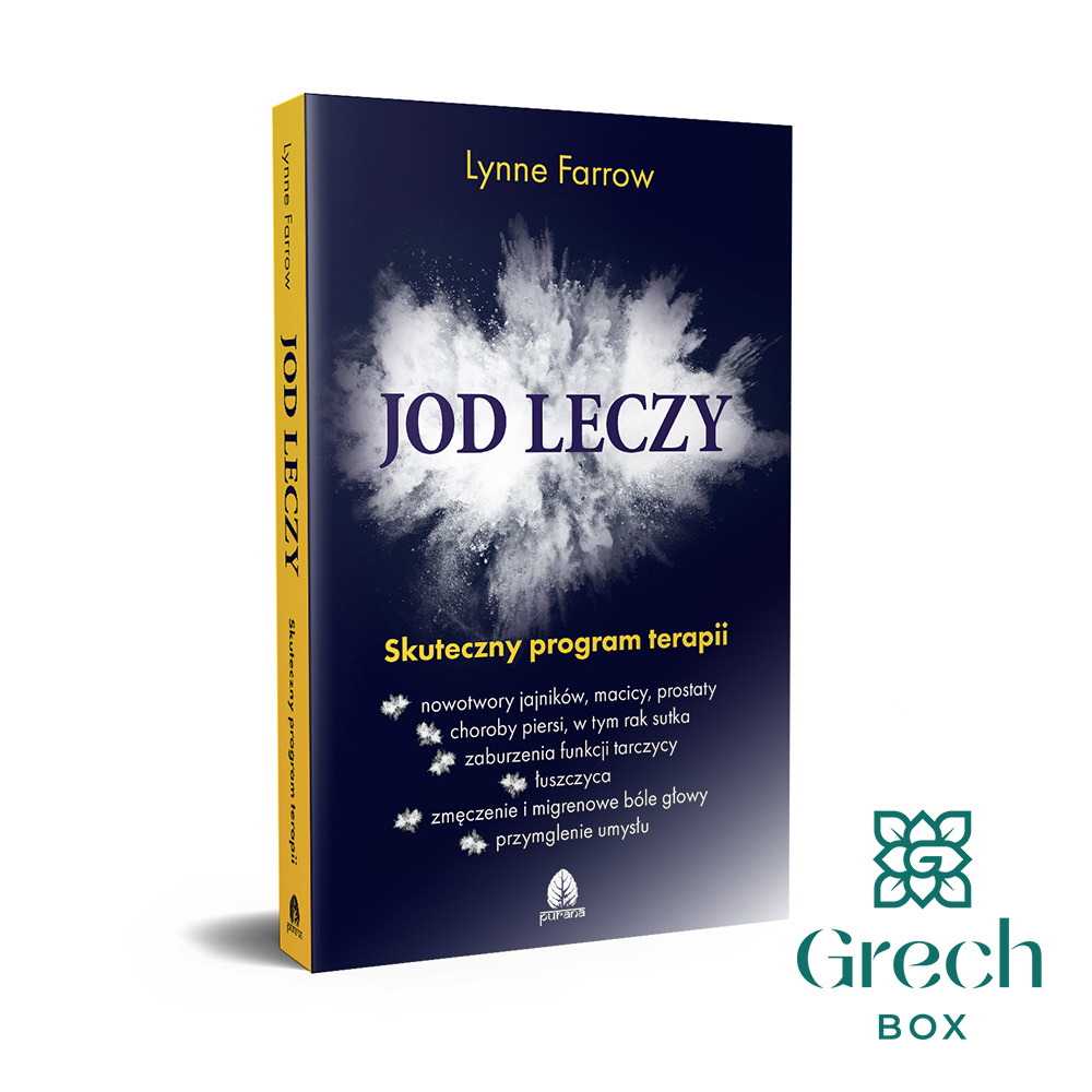 Książka "Jod leczy" | ZDROWE ŻYCIE \ Książki | GrechBox - Zdrowie w Twoim domu